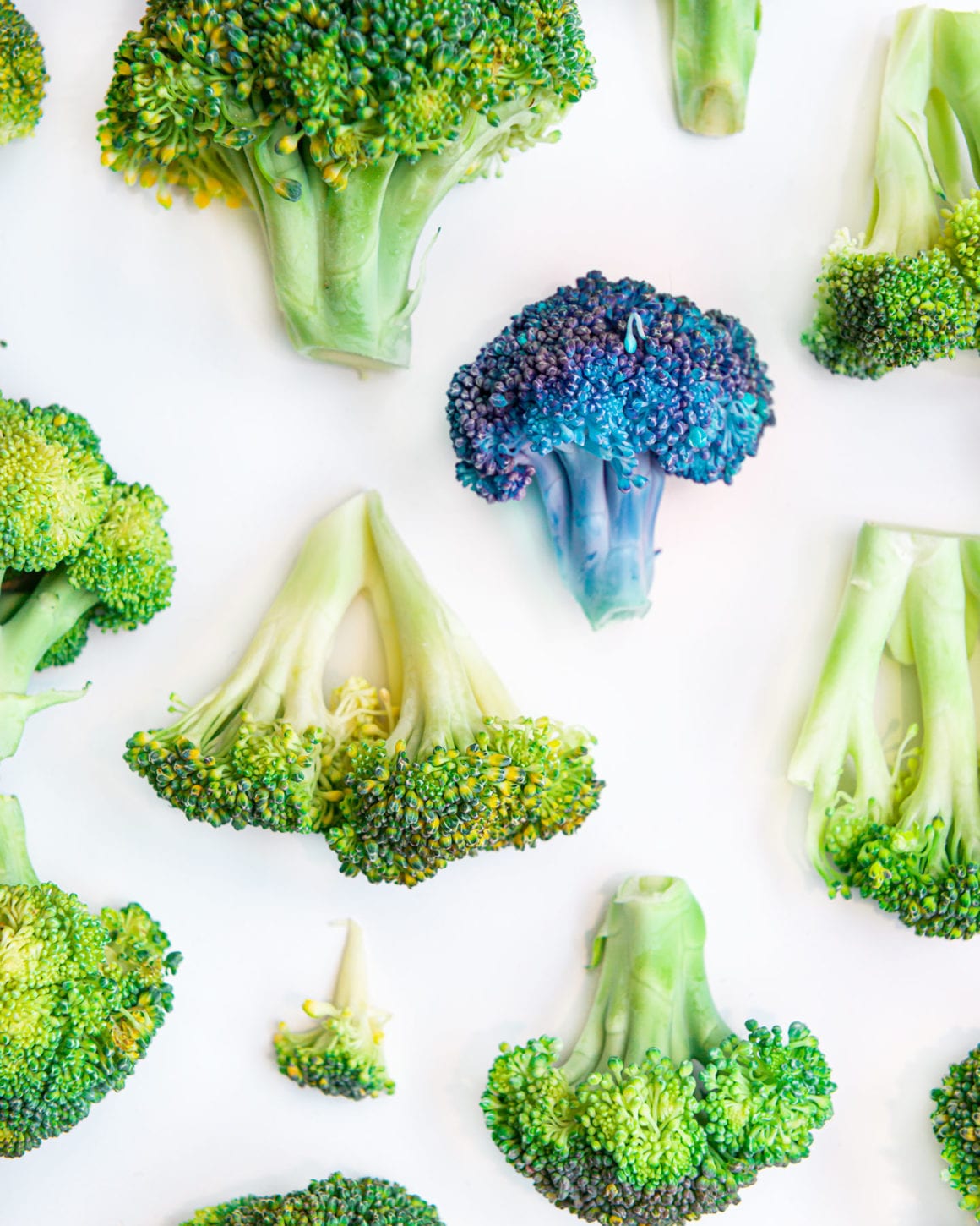 Broccoli On Canvas, Still Life #Photography - Naina.co