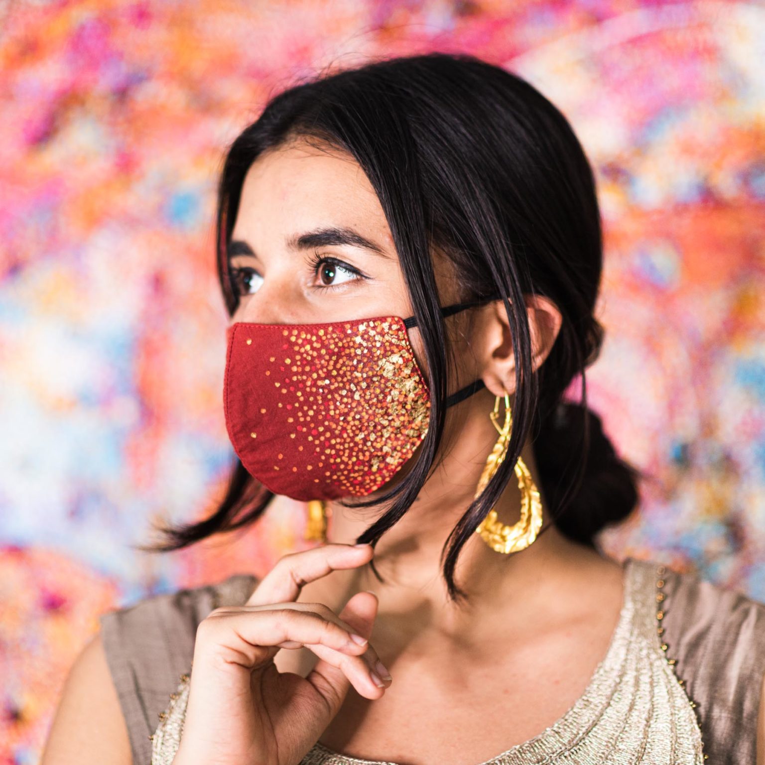 Beautiful Hand-Painted Masks by an Independent Artist – Naina.co