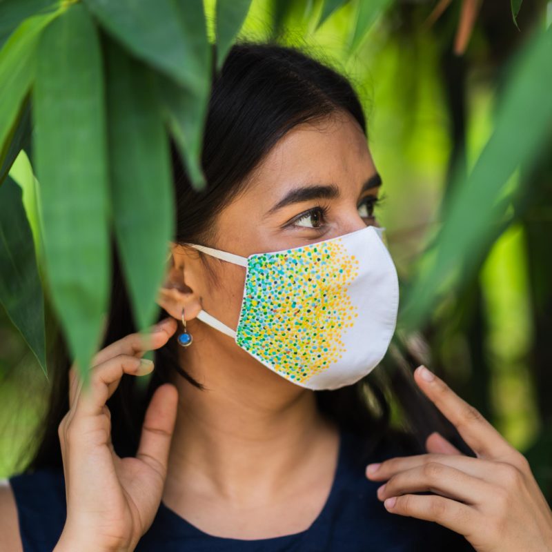 Beautiful Hand-Painted Masks by an Independent Artist - Naina.co