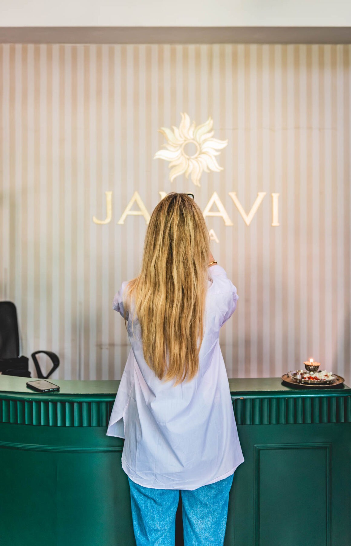 A Day at Mrs. Jyotika Jhalani’s Janavi India with Ms. Valentina Collado, Editor & Fashion ...