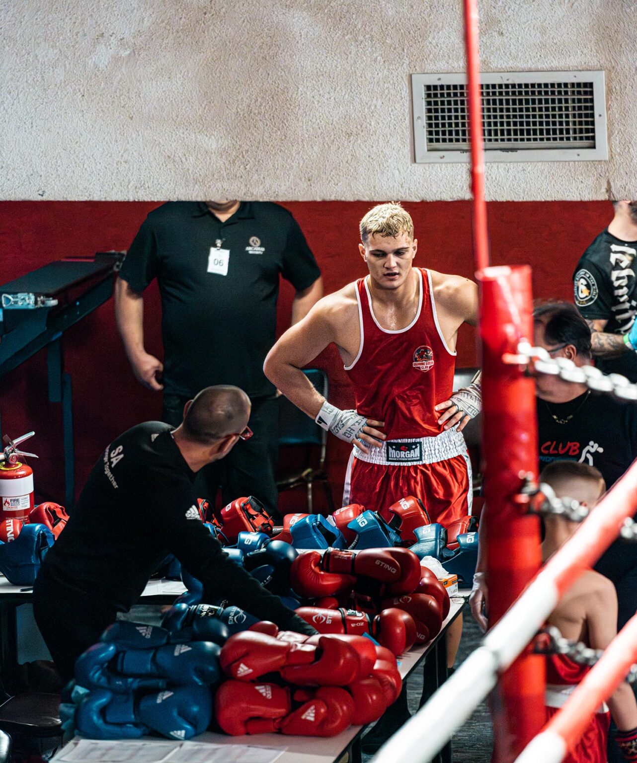 Baden Trunfio, Broome Boxing Club, at Dom Polski Centre for Boxing ...