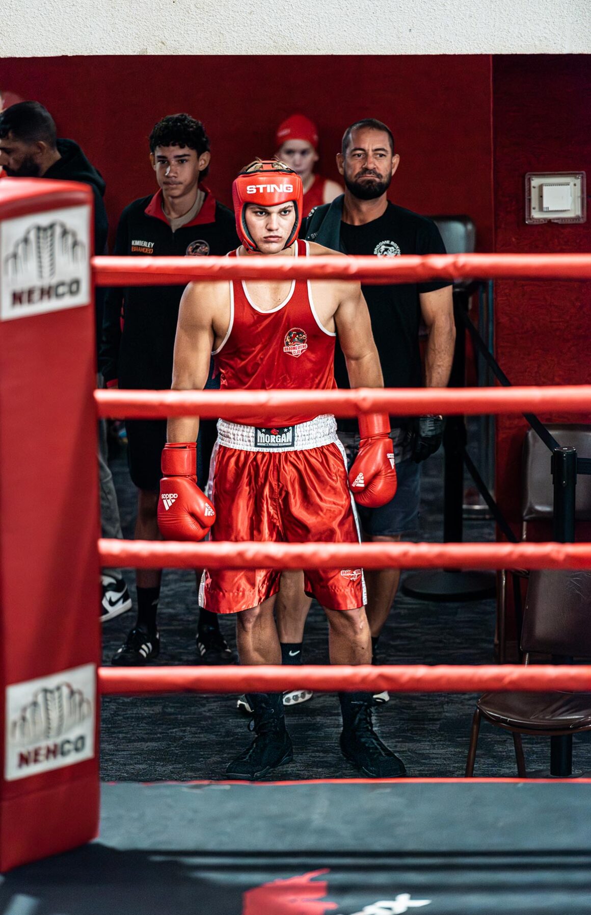 Baden Trunfio, Broome Boxing Club, at Dom Polski Centre for Boxing ...